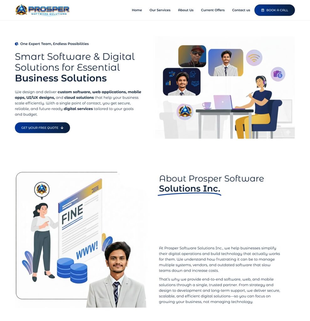 Prosper Software Solutions Inc - New York Software Company